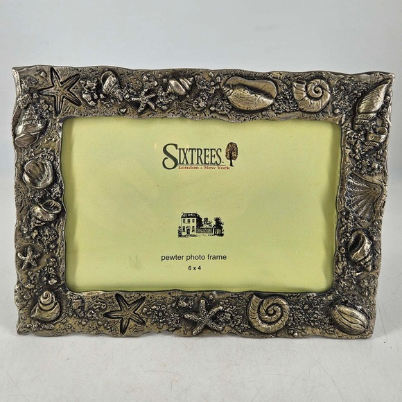 Sixtrees | Accents | Vintage Silver Tone Ornate Sixtrees Seashell ...